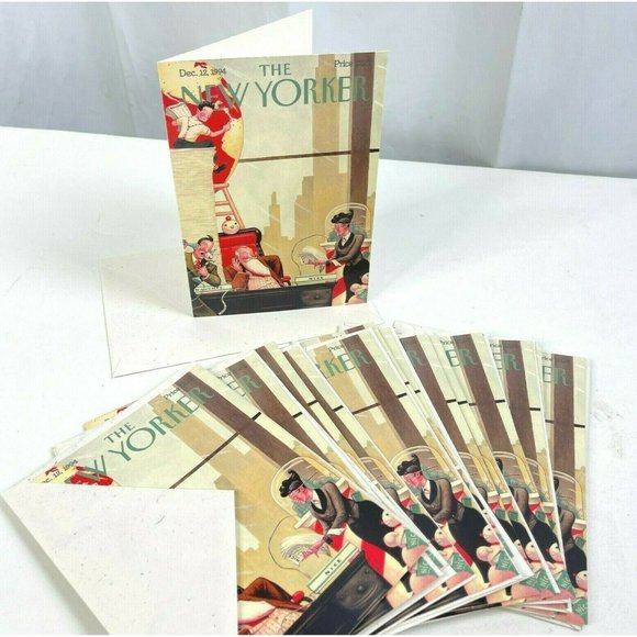 The New Yorker | Holiday | Vintage New Yorker William Joyce Christmas ...